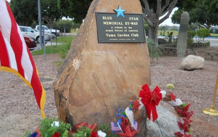 Arizona Blue and Gold Star Memorials - Arizona Federation of Garden Clubs